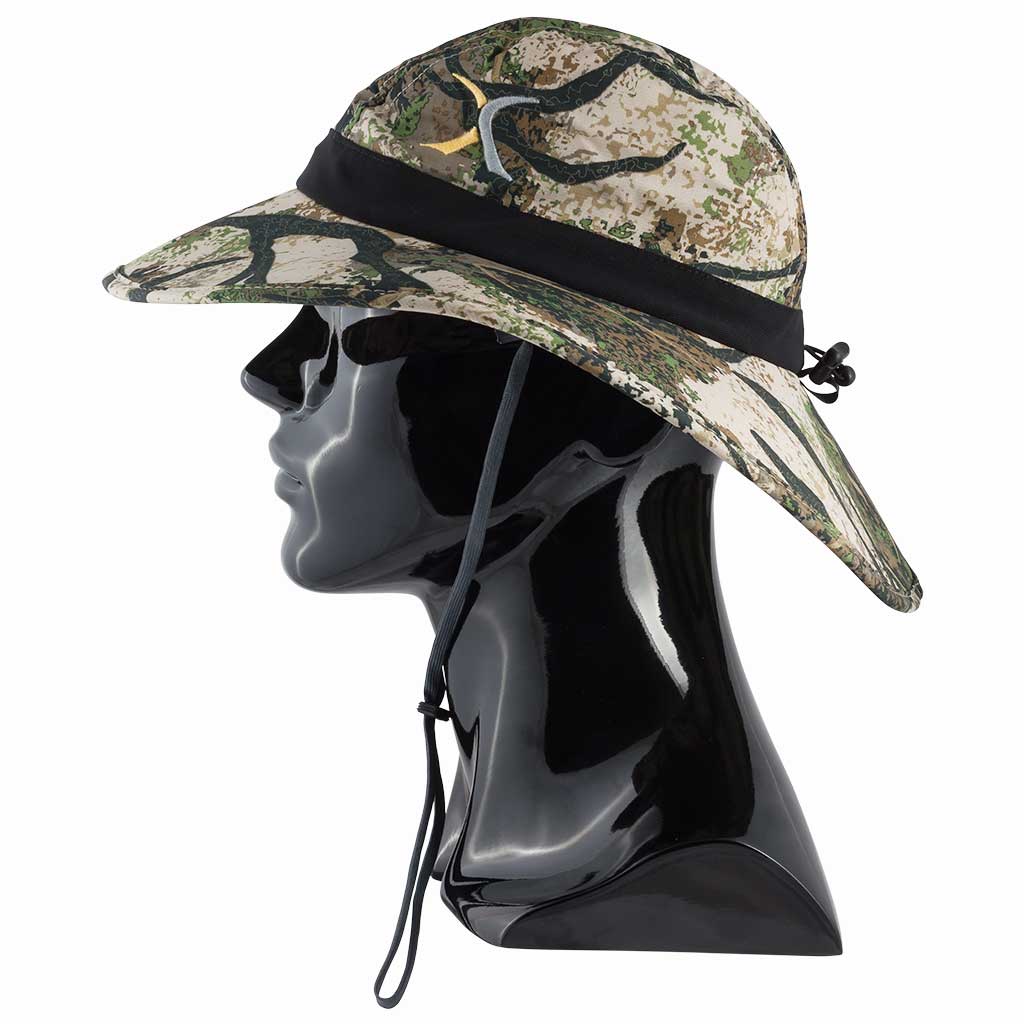 Camo sun hat for bright sunny conditions - Stone Shade Hat - TUSX